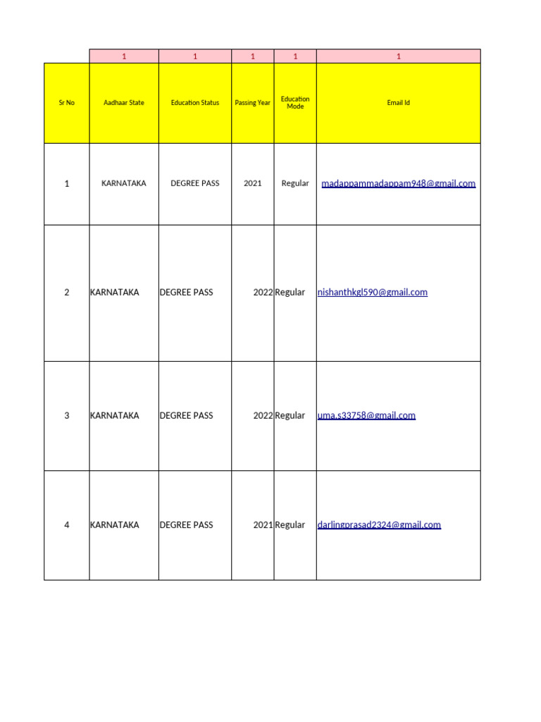 NATS data Arrest Format | PDF