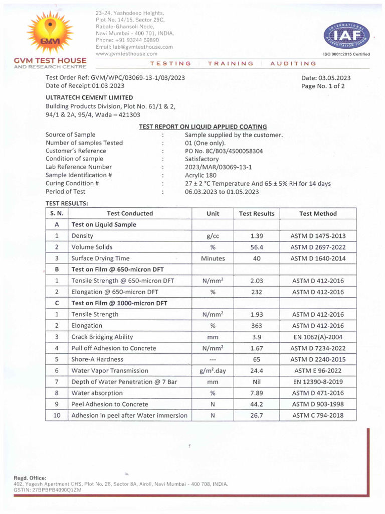 Test Report 3 | PDF