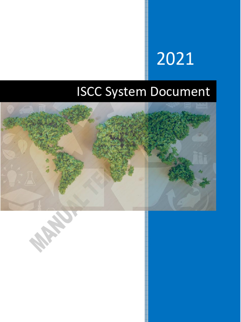 ISCC Manual (Sample) | PDF