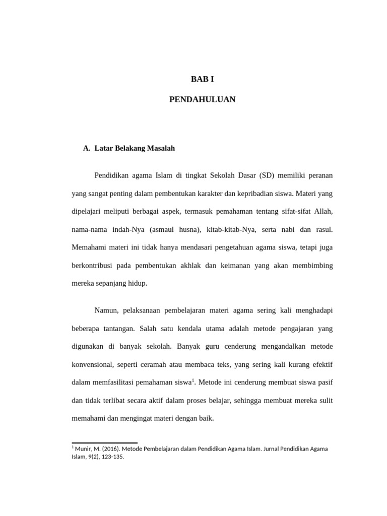 Rancangan Proposal PTK Vila | PDF