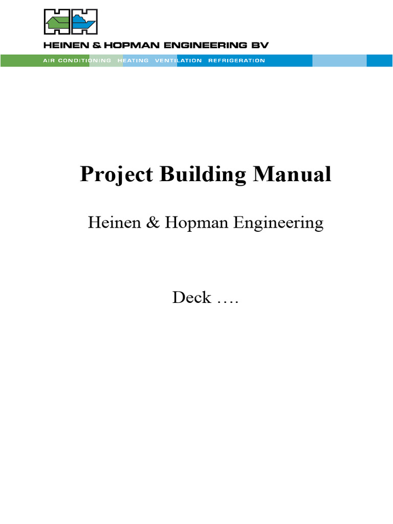 HH - Building Manual | PDF