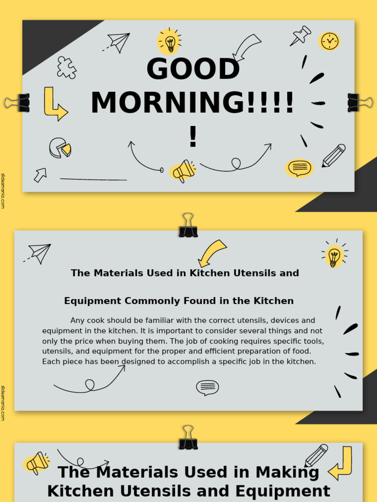 Kitchen Utensils | PDF