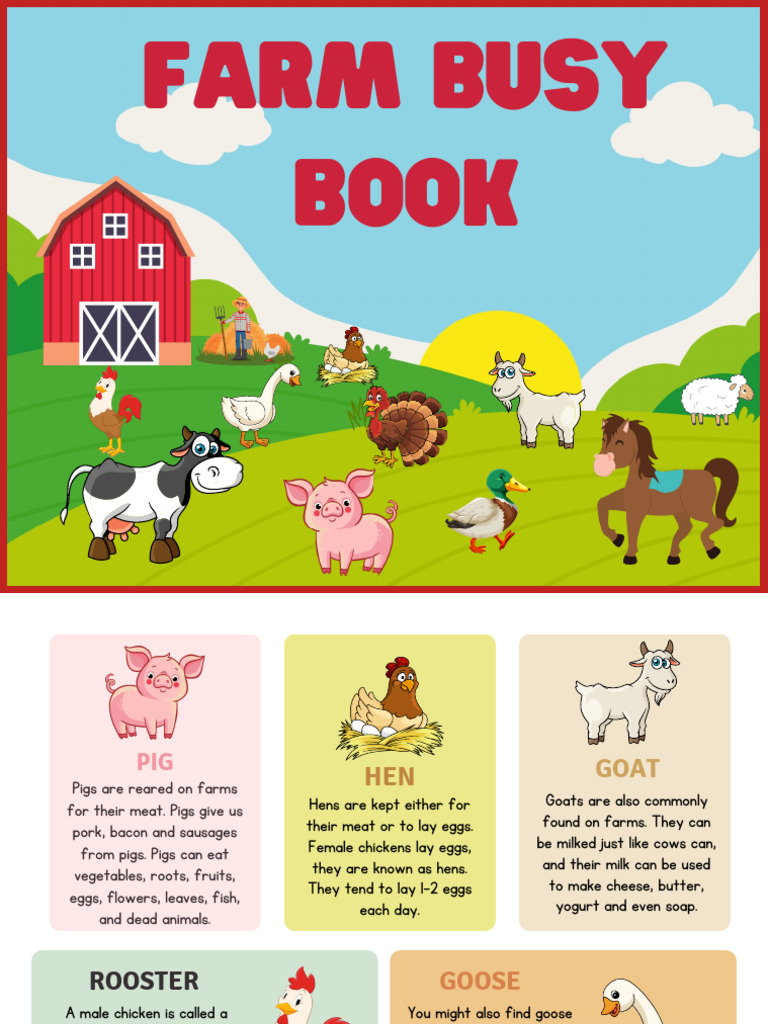 Farm Busy Book | PDF