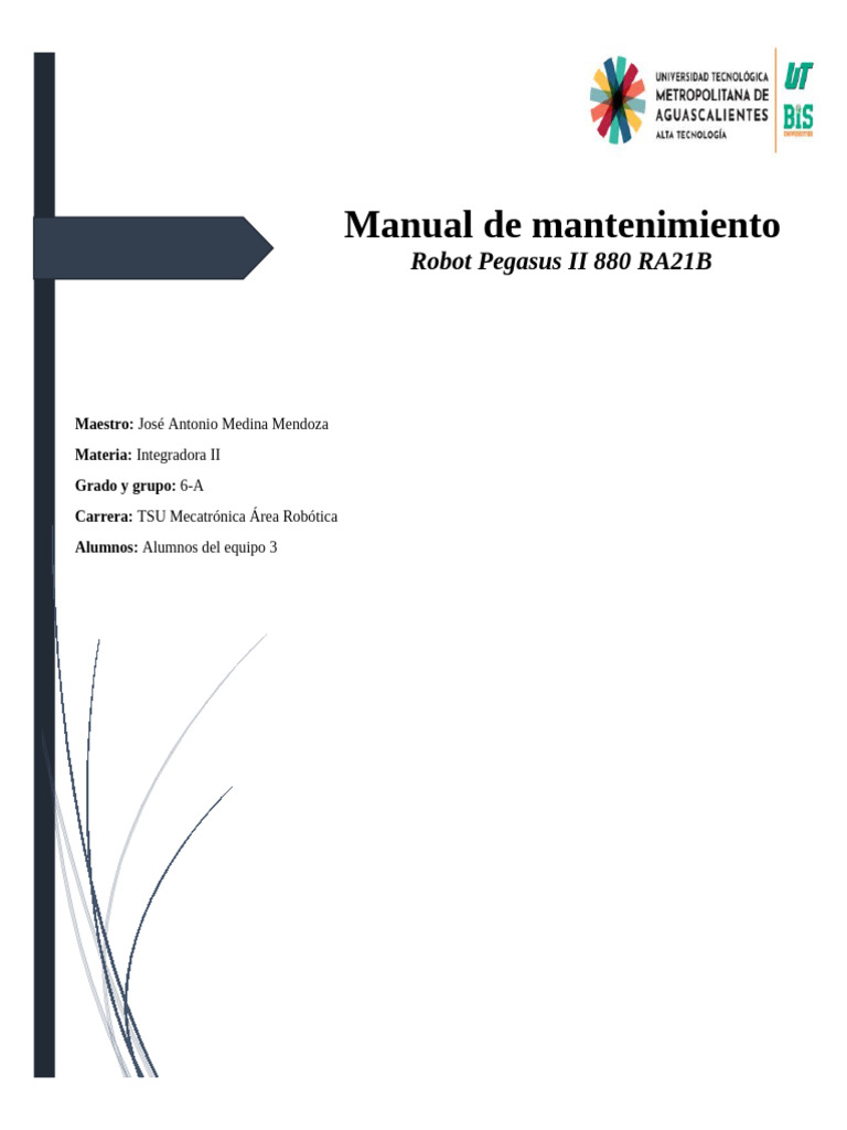 Manual de Operación y Mantenimiento | PDF