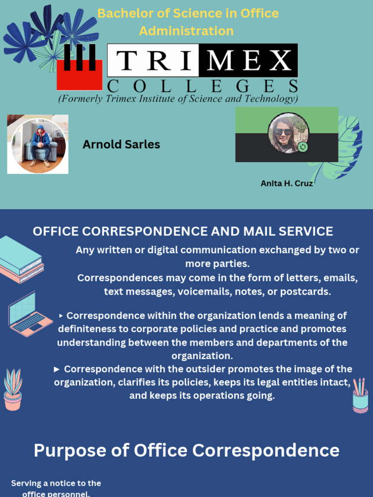 Office Correspondence and Mail Service | PDF