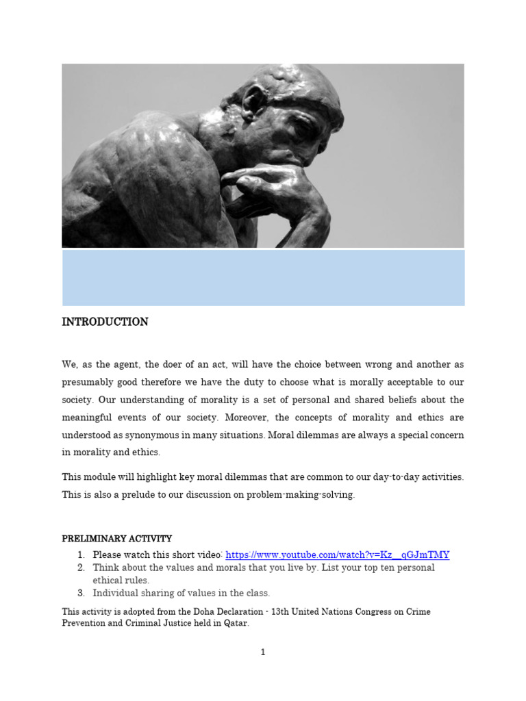 Week 2 Module Ethics | PDF