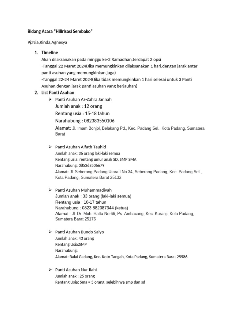 Hilirisasi Sembako | PDF