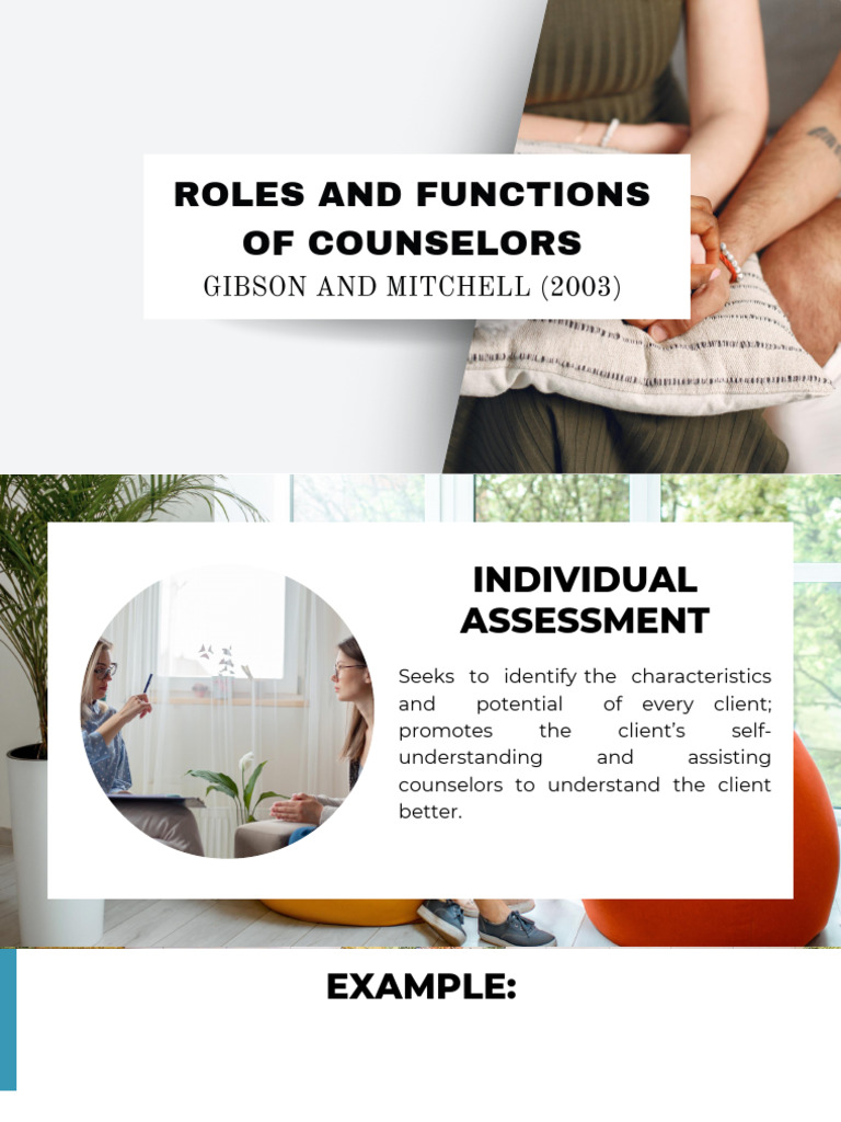 Roles and Functions of Counselors | PDF | School Counselor | Career & Growth