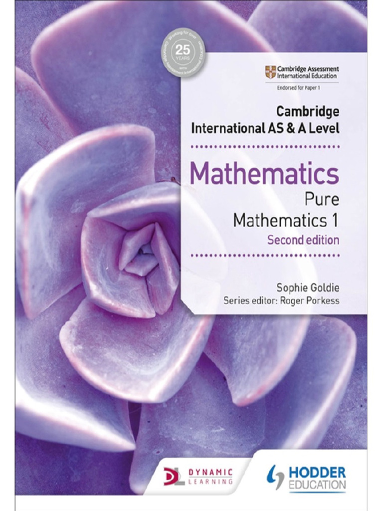 A Level Pure Maths 1 TB Cover | PDF