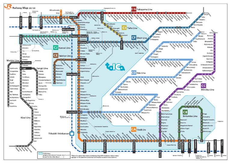 Railway Map | PDF