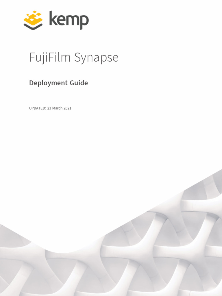 Deployment Guide-FujiFilm Synapse | PDF | Port (Computer Networking) | Computers