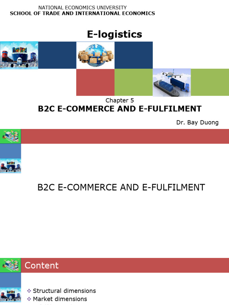 Chapter 5 - B2C E-Commerce and E-Fulfilment | PDF