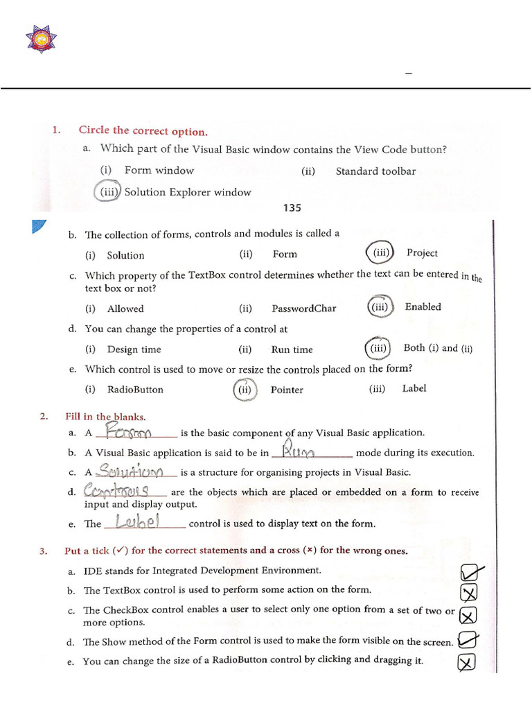 8 STD CH 7 Lesson | PDF