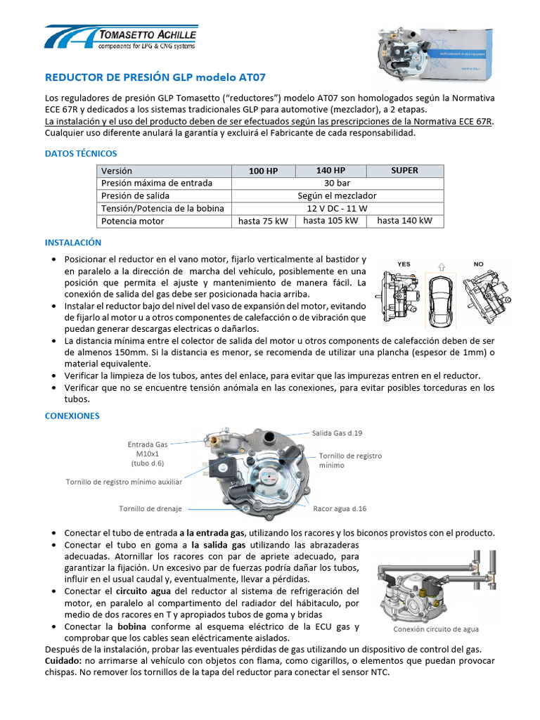 Spanish - AT07 Guia Rapida | PDF