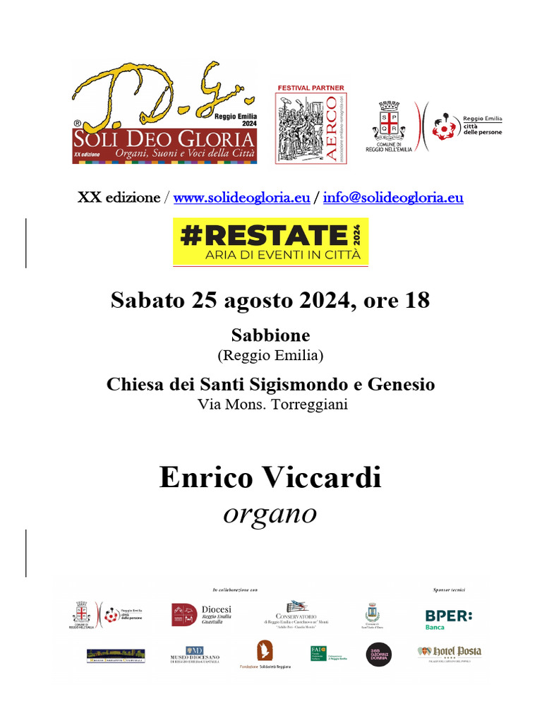 Sabbione Prog Sala SDG 25 Ago 2024 | PDF