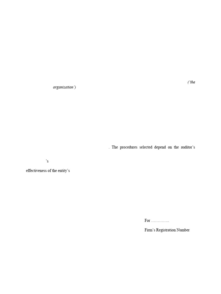 Certificate For NGOs - UC Format - KPMG | PDF