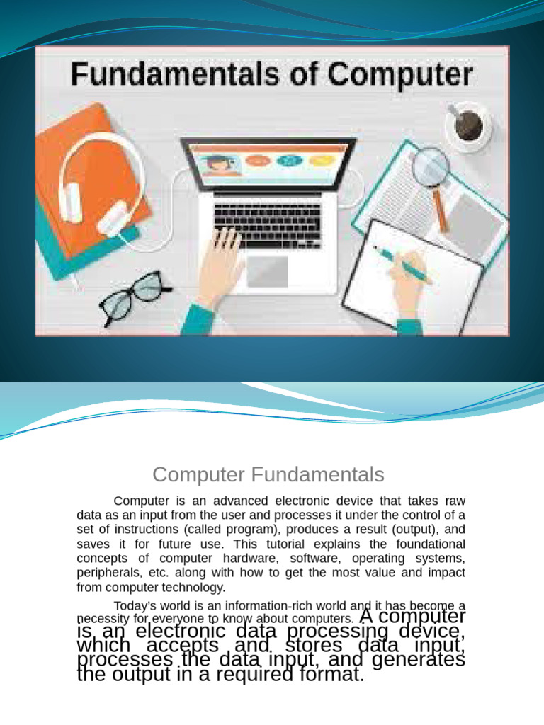 Lesson 1 Computer Fundamentals Part1 | PDF