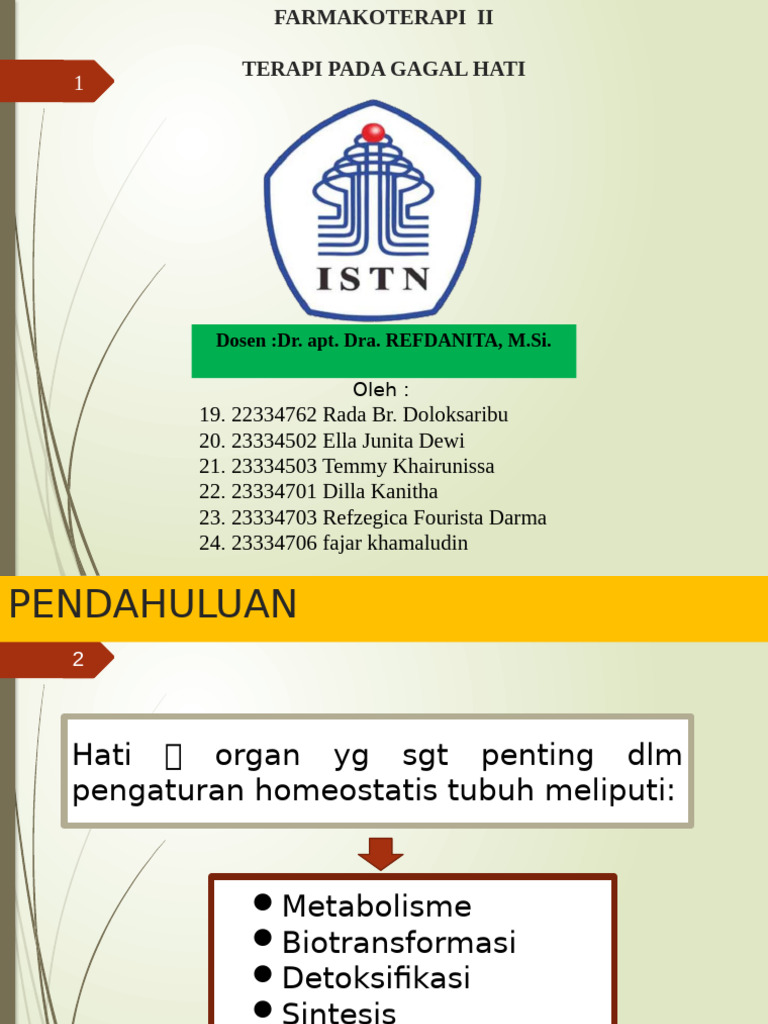 Terapi Gagal Hati | PDF