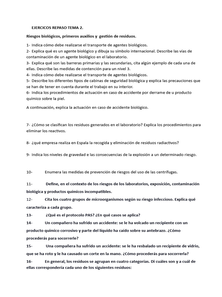 Ejercicos Repaso Tema 2c | PDF