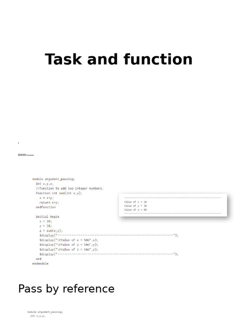 Procedural Statements and Control Flow | PDF