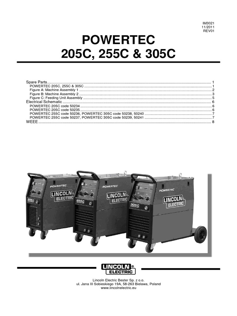 Powertec 305C | PDF