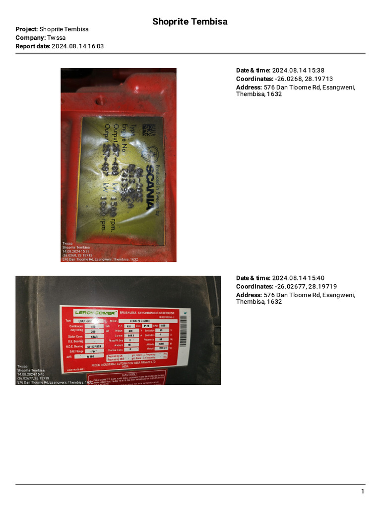 Shoprite Tembisa - 20240814 - 160322 | PDF