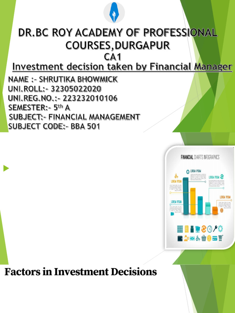 Financial Management Presentation Pdf