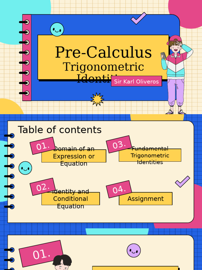 Pre-Calculus - Trigonometric Identities | PDF
