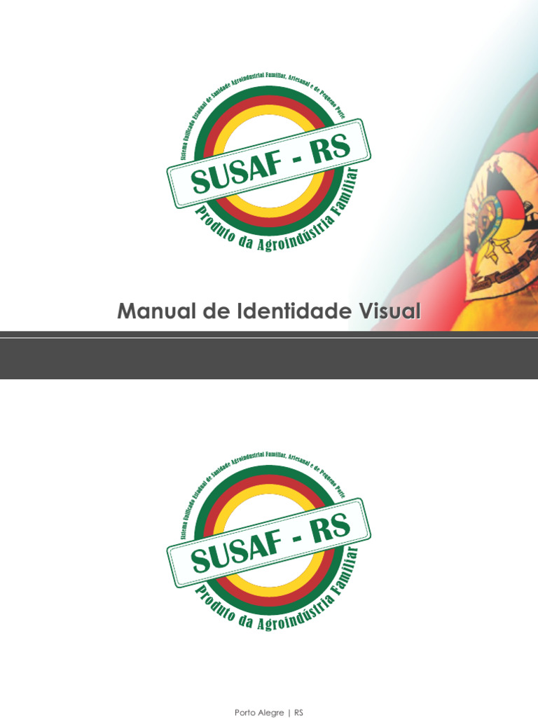 Manual Identidade Logo SUSAF | PDF