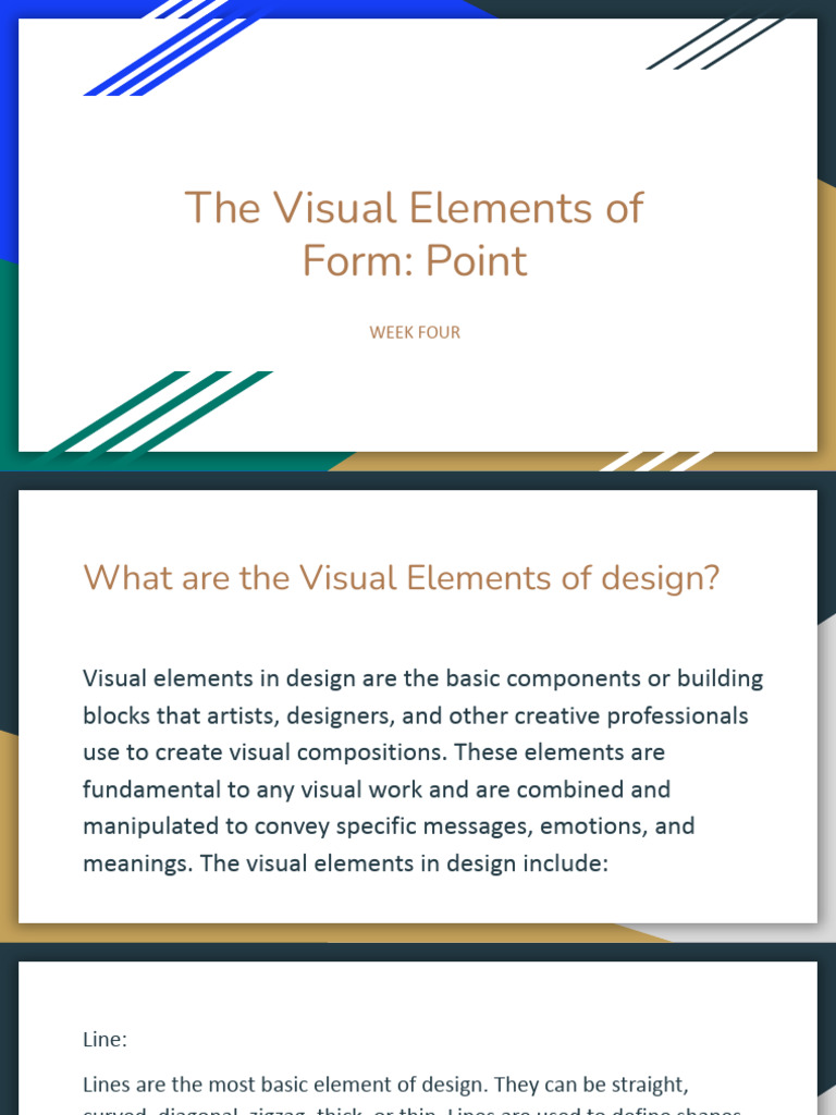 The Visual Elements of Form - Point | PDF