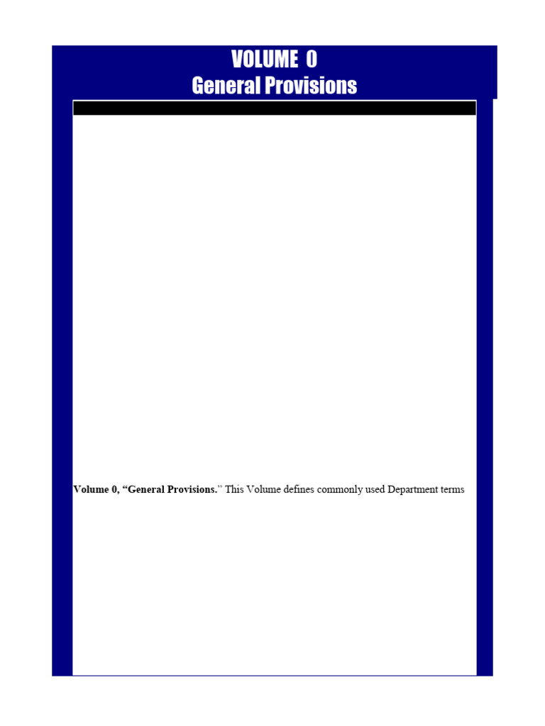 VOLUME 0 Word | PDF