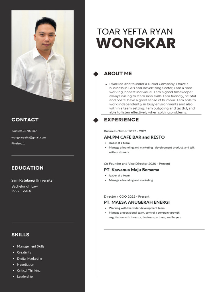 Toar CV 2 | PDF