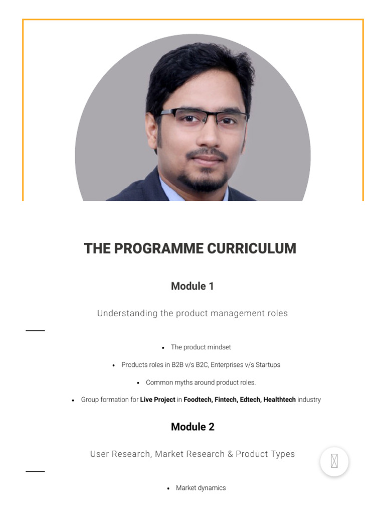 Product Management Syllabus | PDF