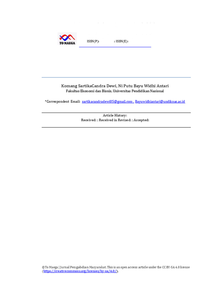 JURNAL PKL Candra | PDF