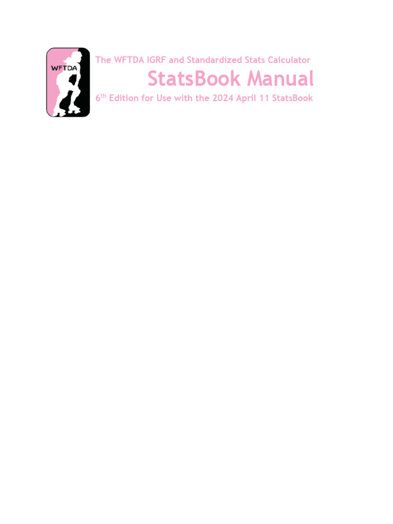 WFTDA Manuales | PDF