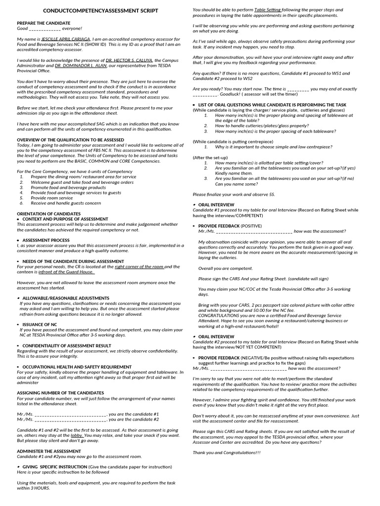 Cca Script Final | PDF