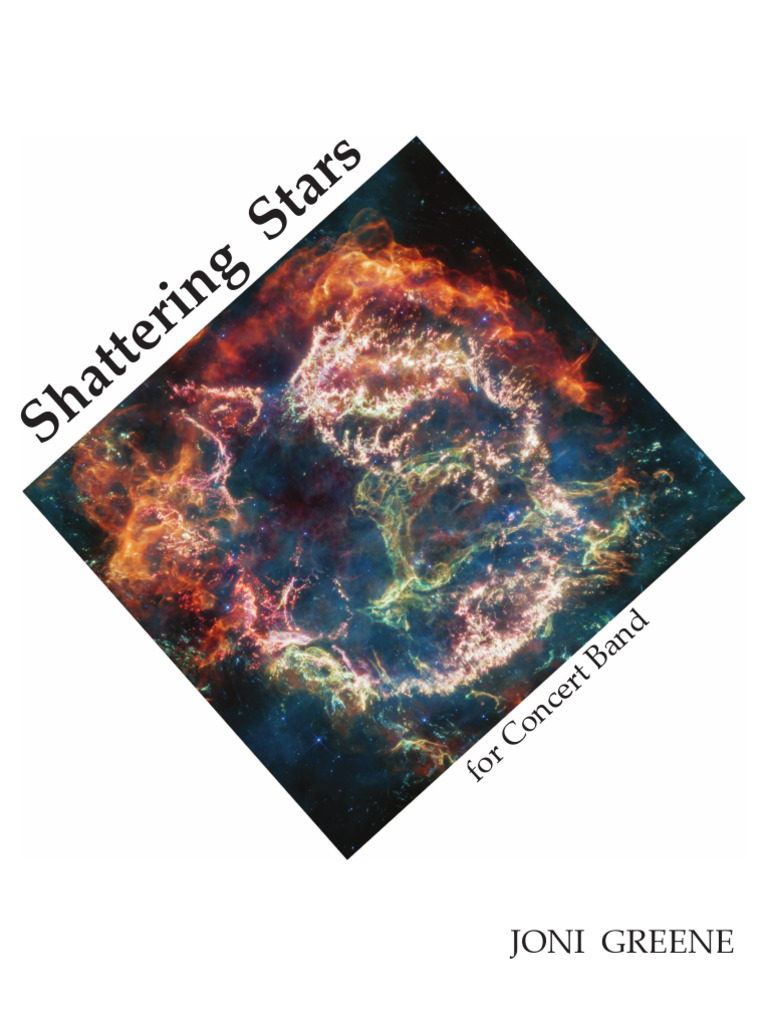 Joni Greene Shattering Stars Perusal Score | PDF