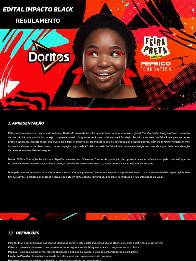 Regulamento - Impacto Black | PDF