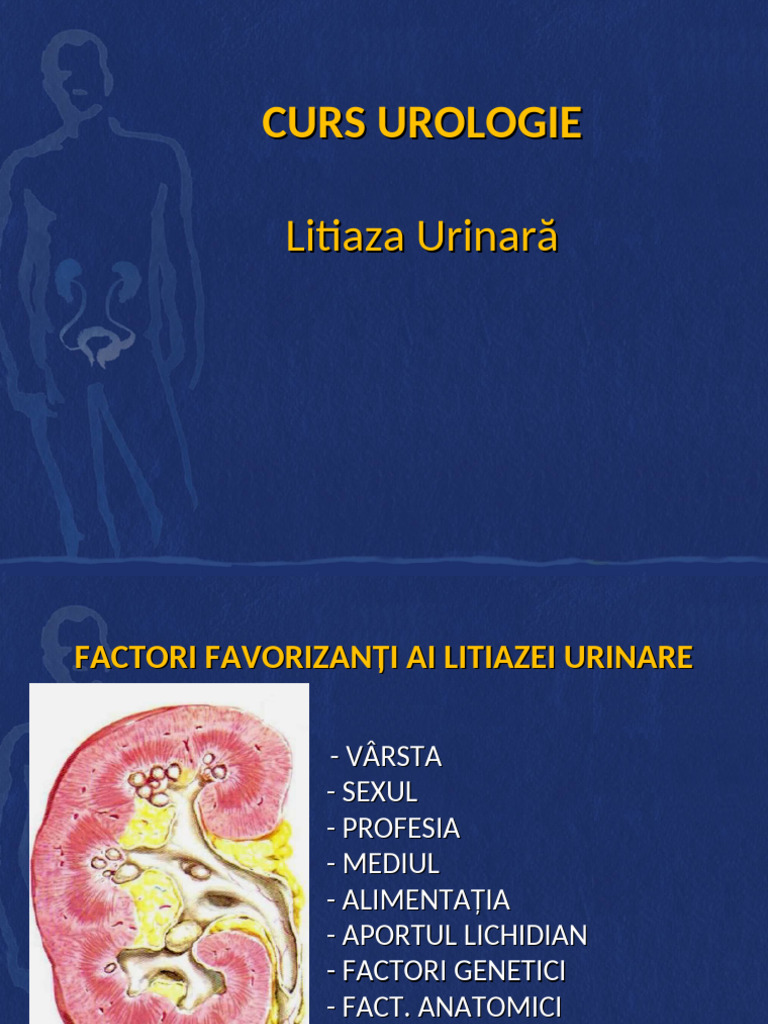 Curs Urologie 3 Litiaza | PDF