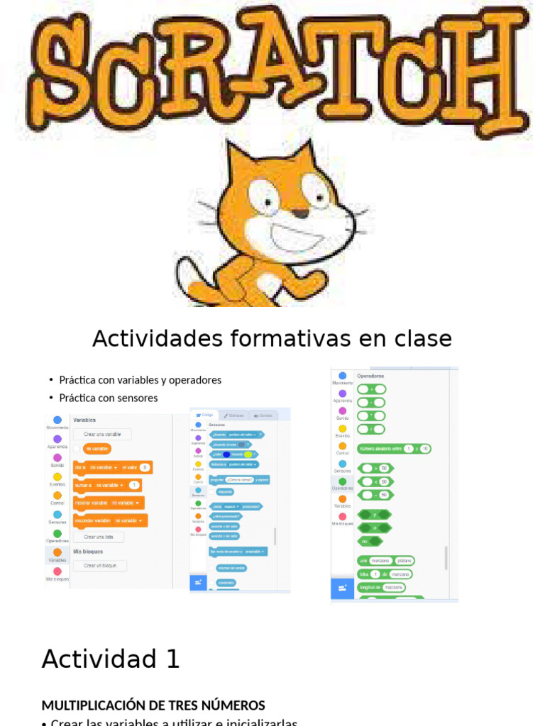 Scratch 2 | PDF
