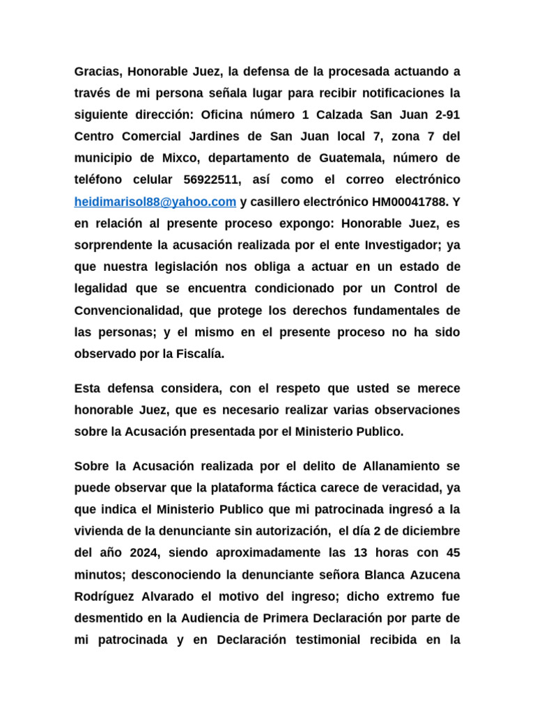 Intermedia Defensa Bámaca | PDF