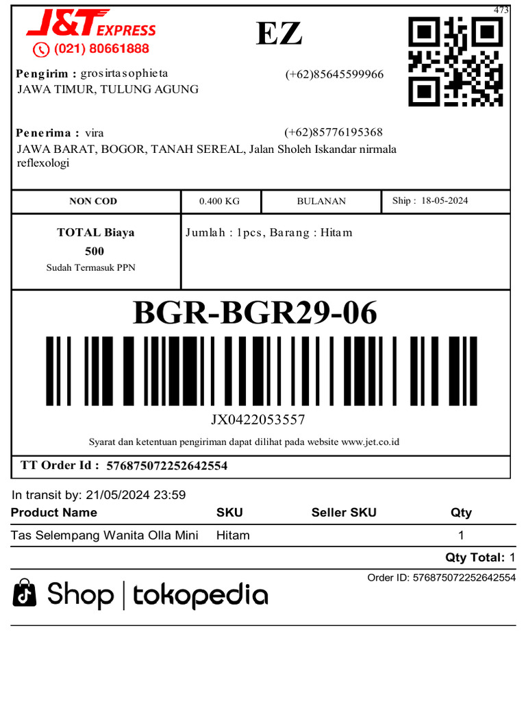 05 18-14-18 14_Shipping Label+Packing List | PDF