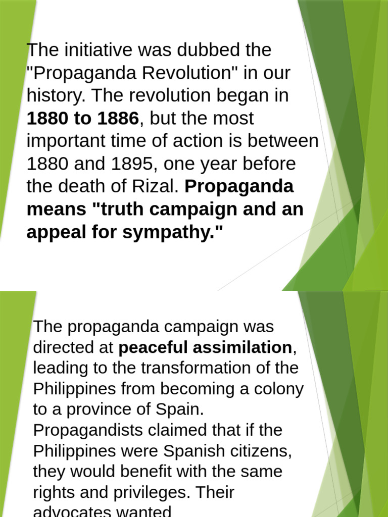 PROPAGANDA-MOVEMENT | PDF
