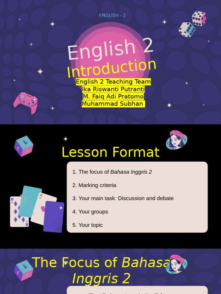 First Week Introduction | PDF