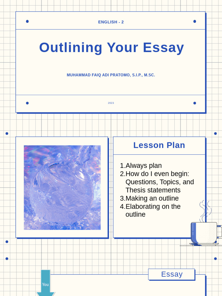 Outlining Your Essay | PDF
