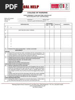 Ear Examination OSCE Checklist | PDF