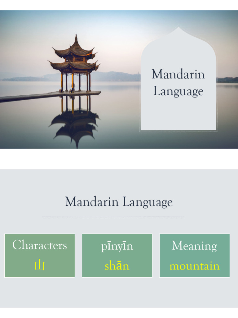 Mandarin Language Basics and Vocabulary | PDF | Language Arts & Discipline