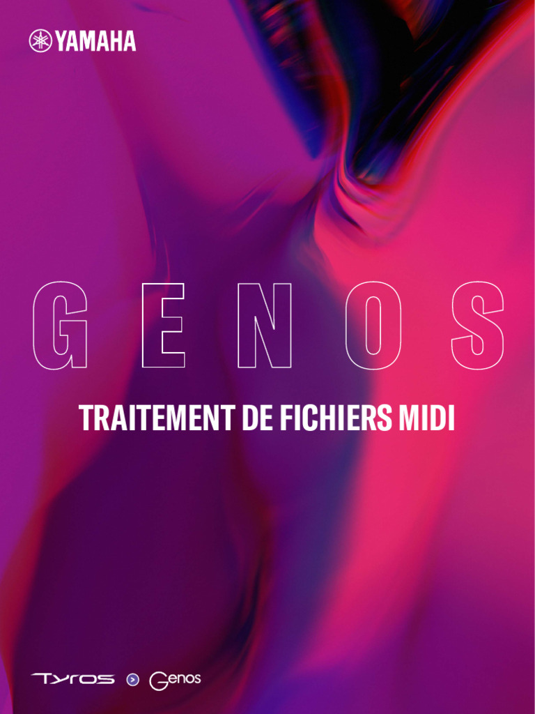 Genos Midi Song File Editing FR | PDF