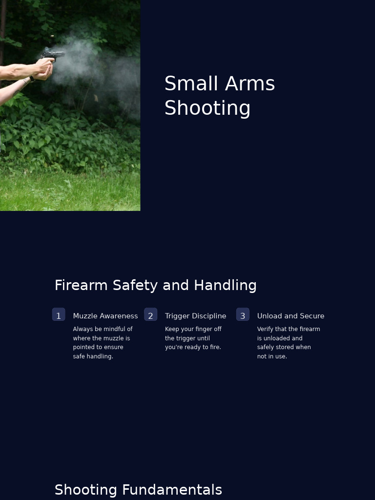 Small Arms Shooting | PDF