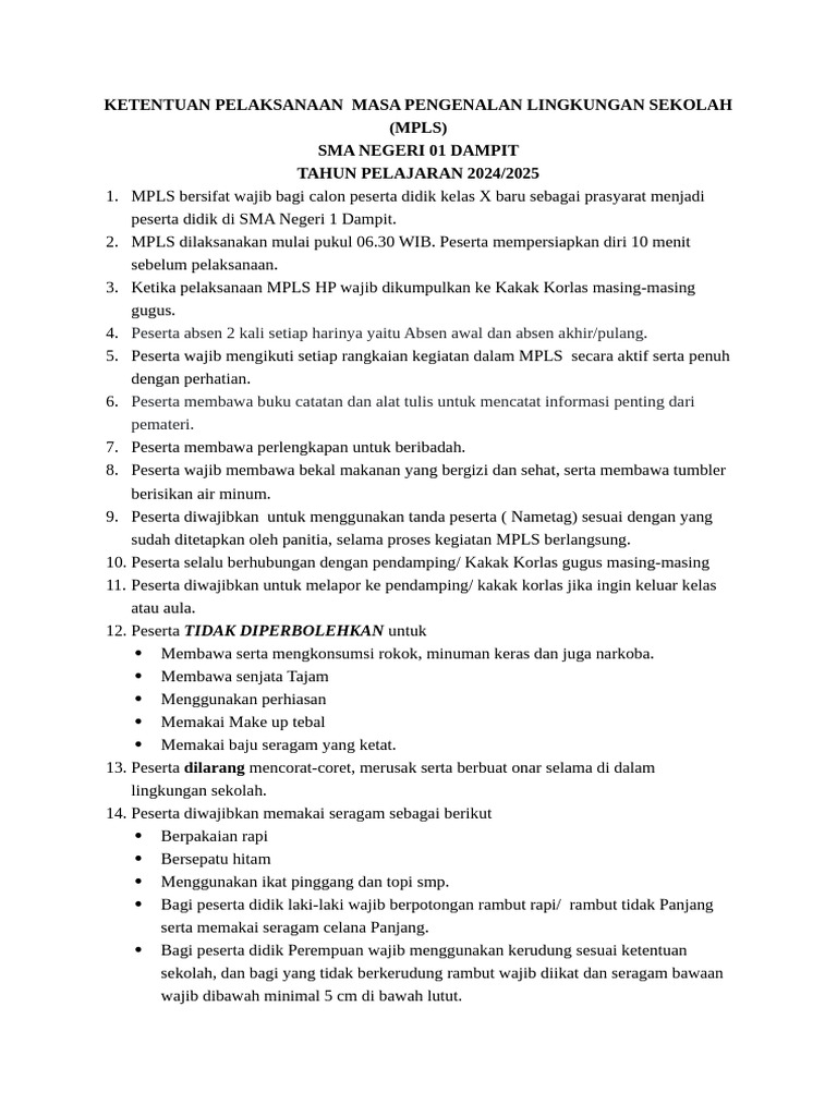 Contoh Tabel TTD - 022814 | PDF